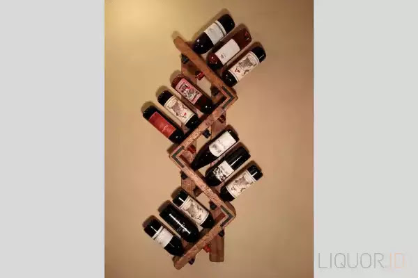 25 Ide Kreatif Dekorasi Rak Botol Wine Dari Kayu - LiquorID