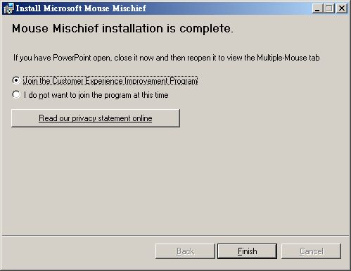 我的這一班2: Microsoft Mouse Mischief-----多滑鼠簡報系統