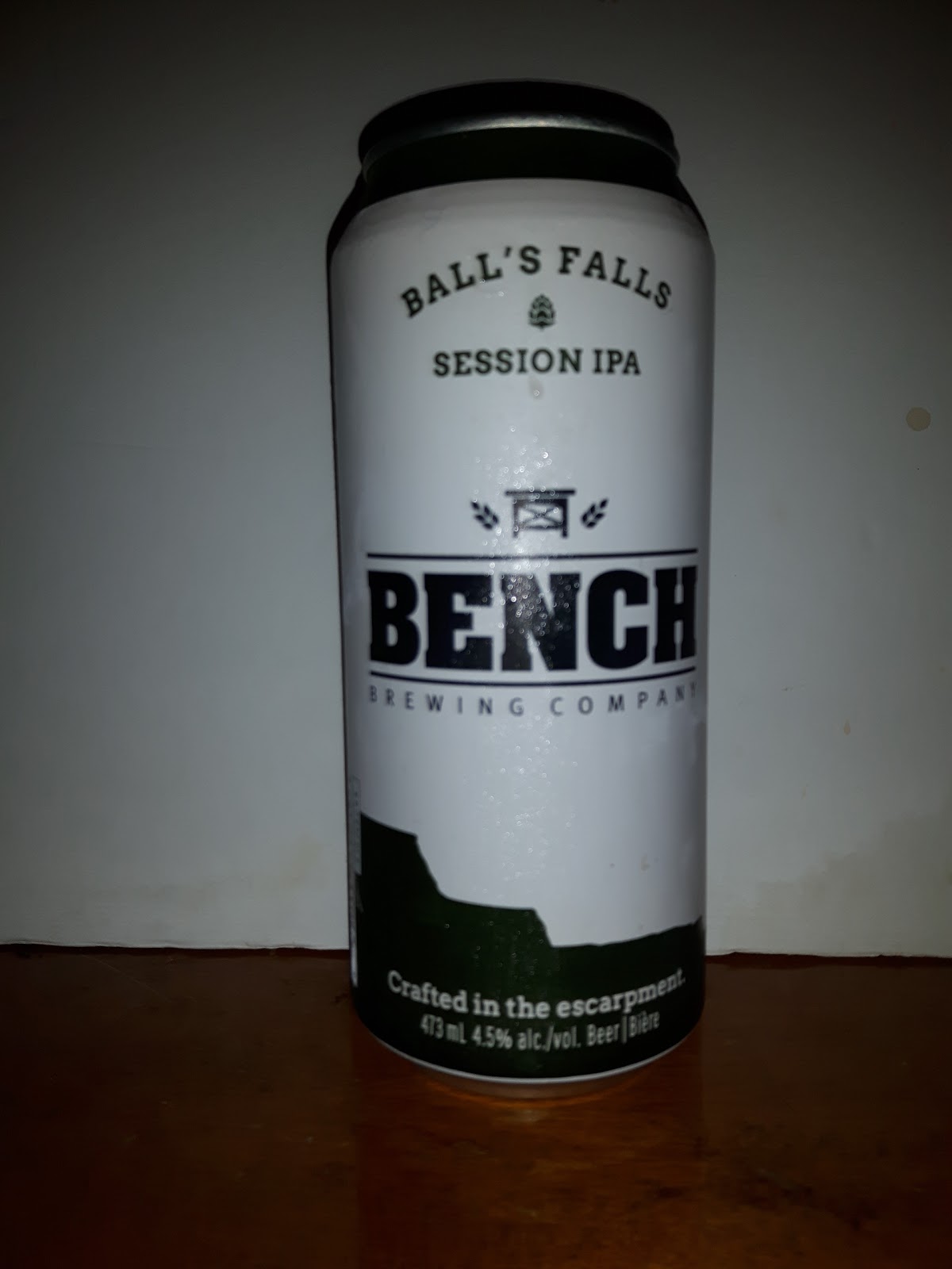 The Pint Jockey Online: Beer #361 Ball's Falls Session IPA, Bench ...
