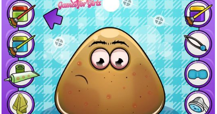 My Facebook Game List: Pou Great Makeover
