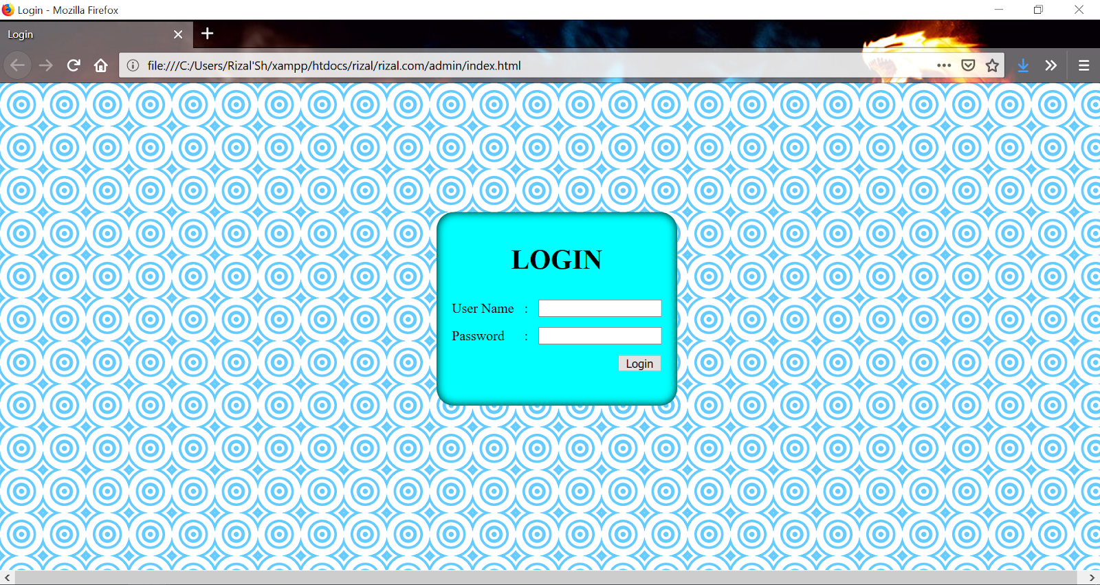 Suka Suka Saya: Membuat desain form login dengan HTML + CSS