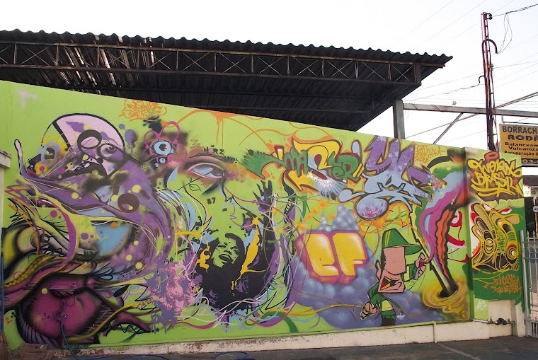 Reych Atelier: Encuentro de graffiti. Bauru-Sao Paulo, Brasil. Julio 2011.