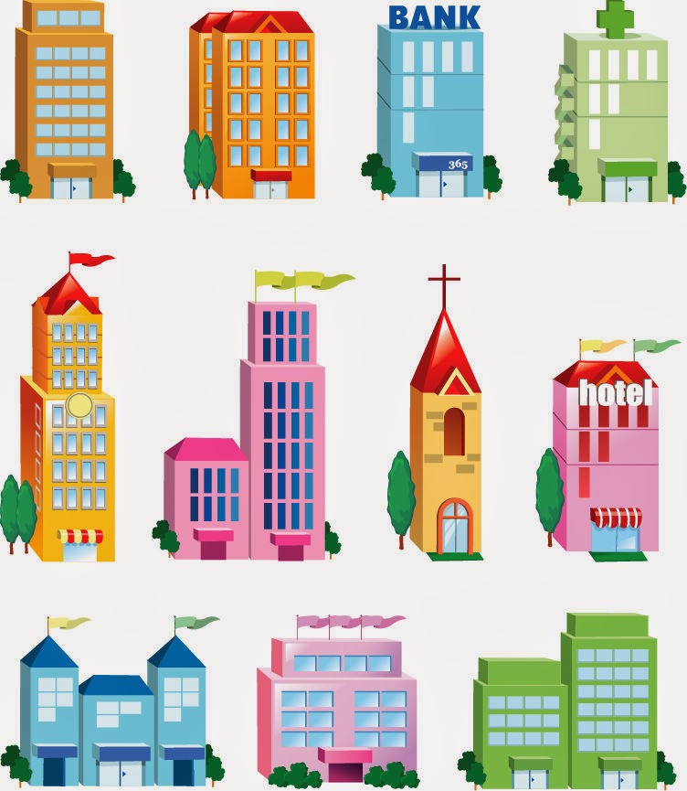 Gratis: Vector Building (Gedung) | Spesialis Kartu Undangan