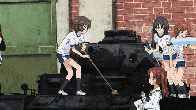 StealthMomo's Review from Otaku: Girls und Panzer - An Overview