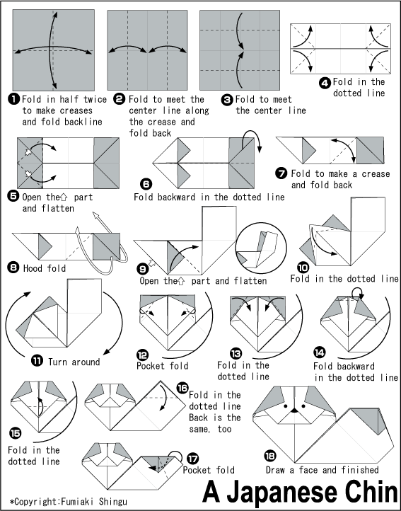 Japan Origami Step By Step