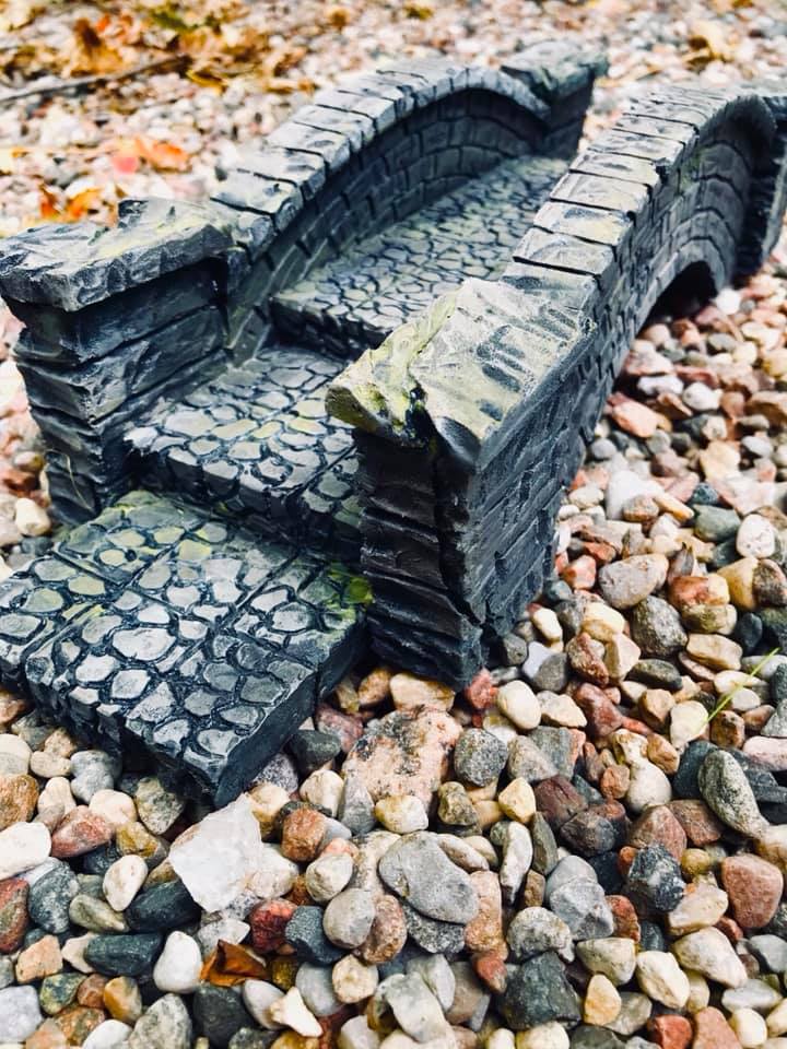 Making D&D Stone Bridge DIY - Making D&D