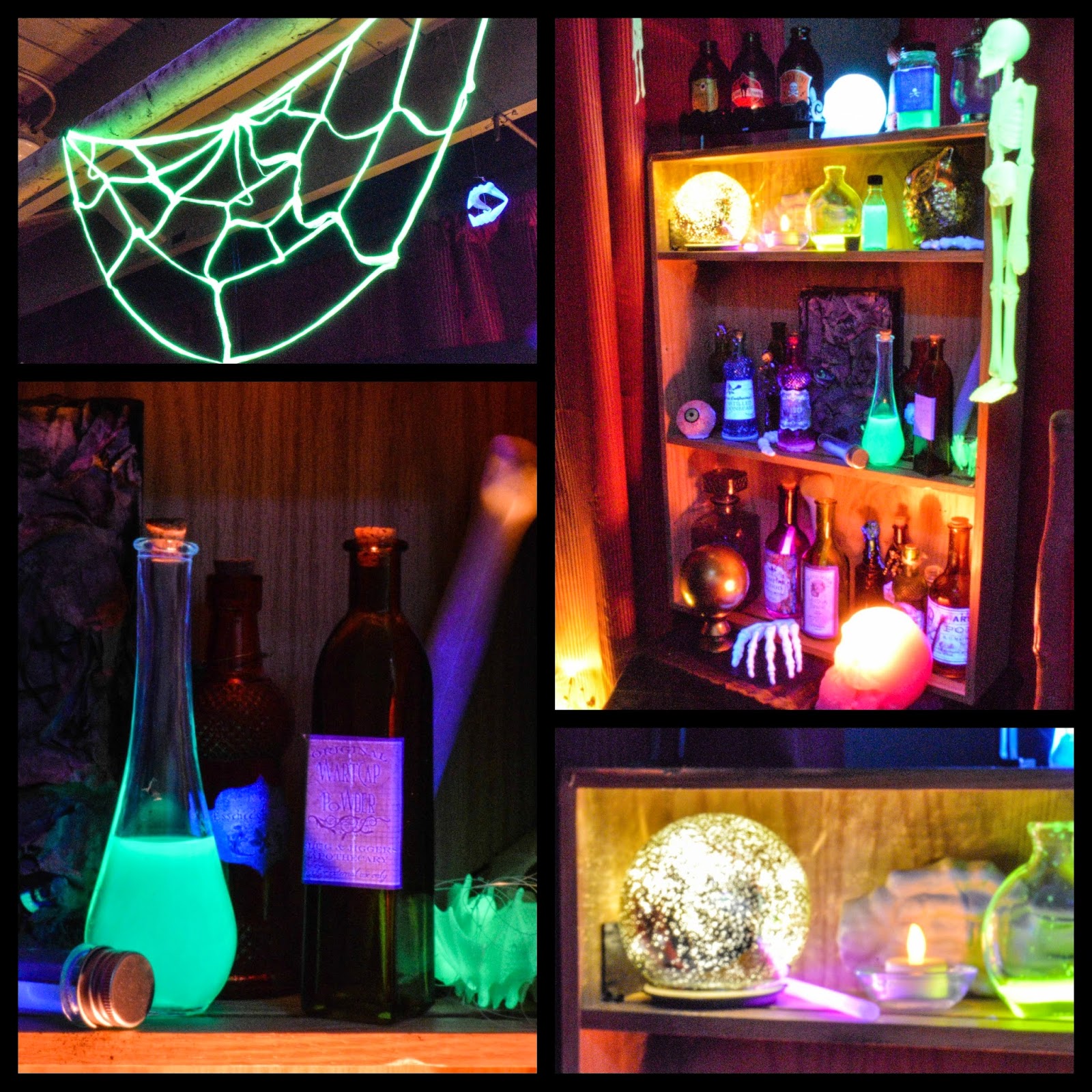 Entertaining Grace: Black Magic: Haunted House Tour 2014