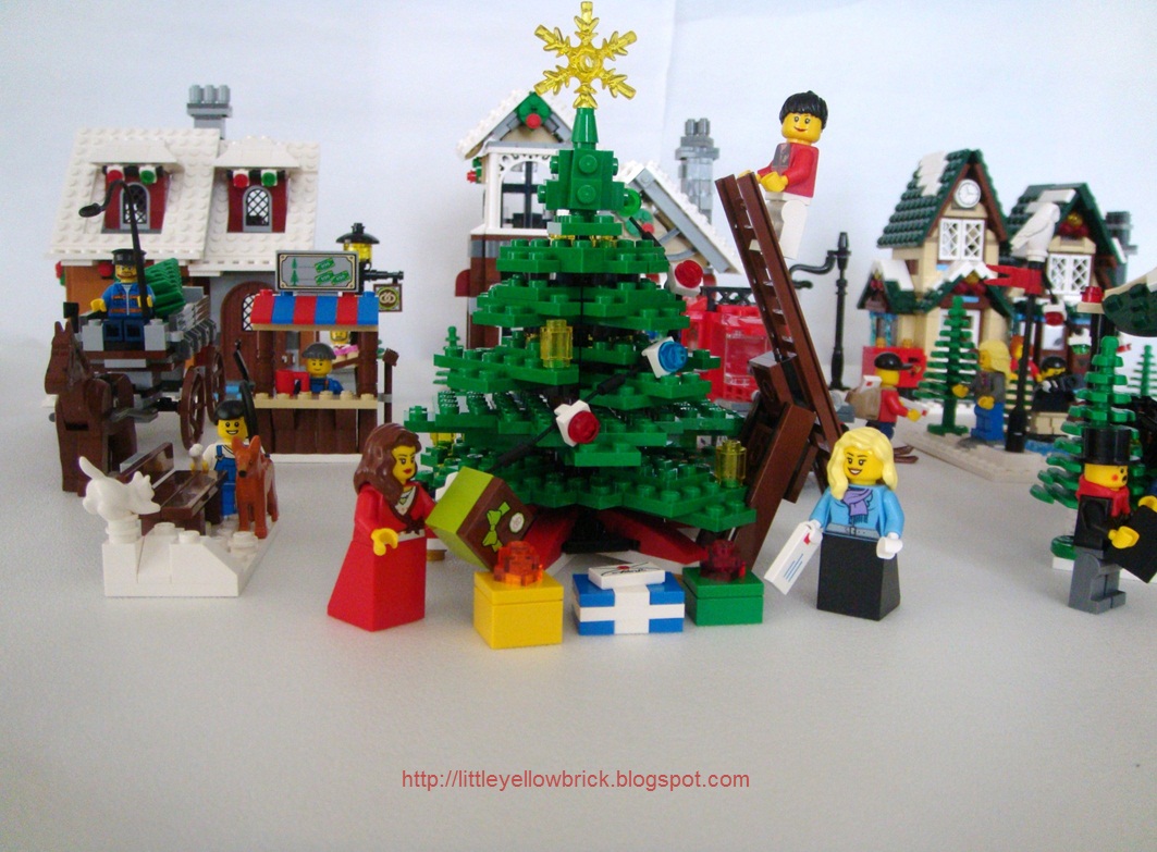 Little Yellow Brick - A Lego Blog: Our Lego Winter Village - Three and ...
