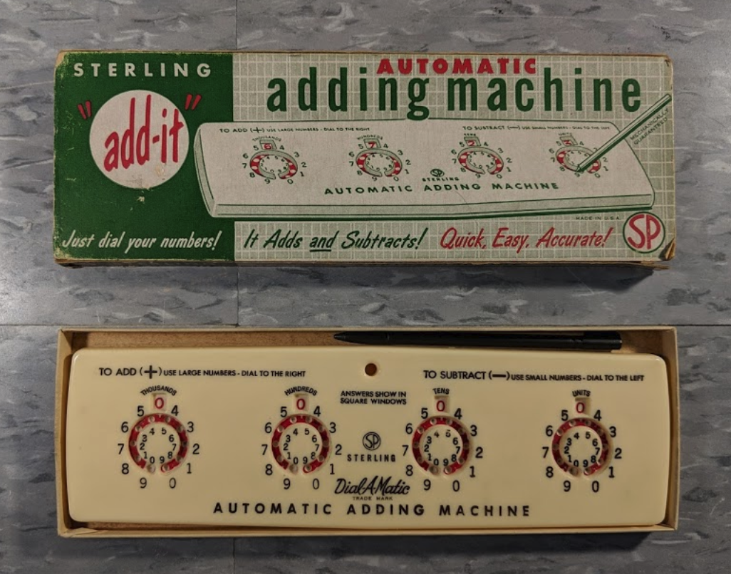 The Calculator Review: Review: Sterling No. 565 Automatic Adding Machine