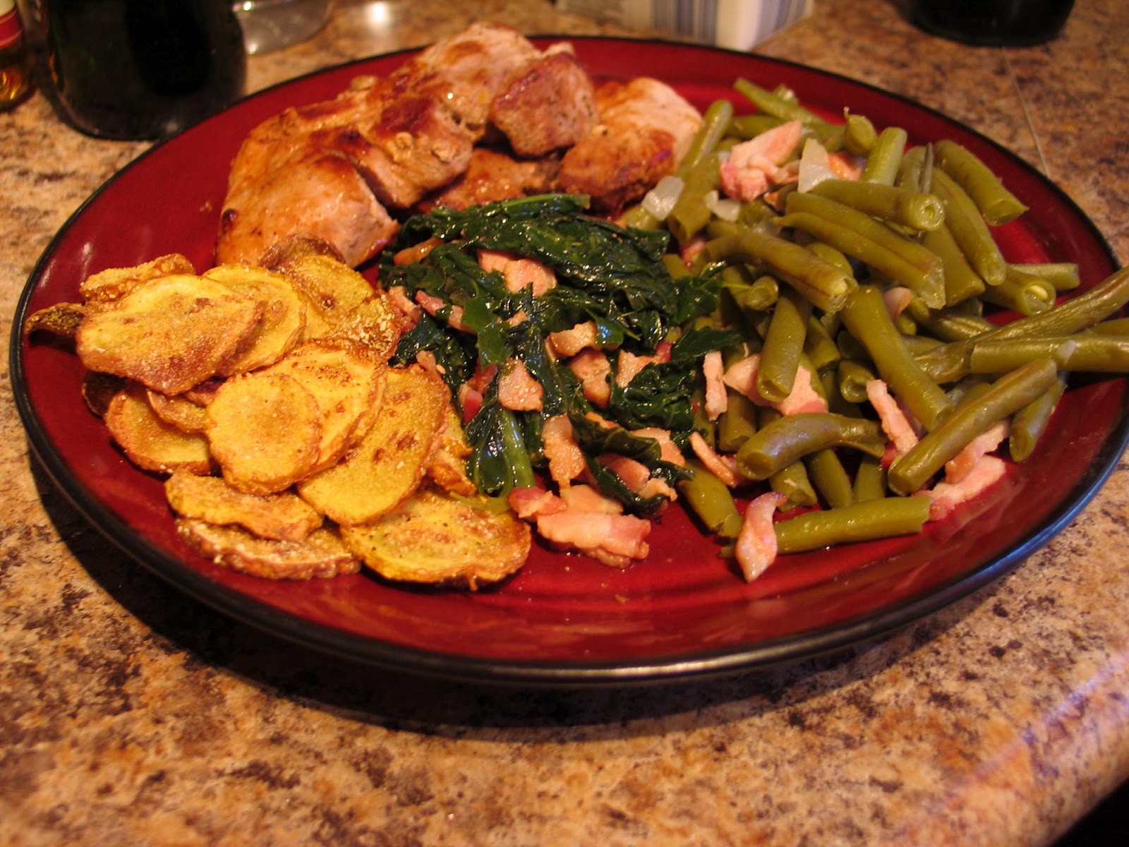 First Dinner Post! | Embellished & Saturated