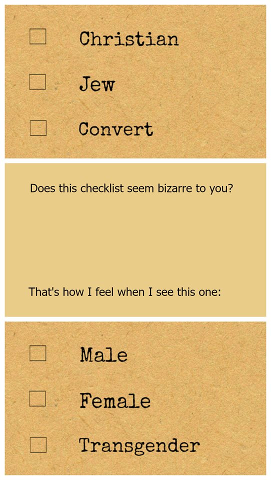 Transfusion On Male Female Transgender Checkboxes