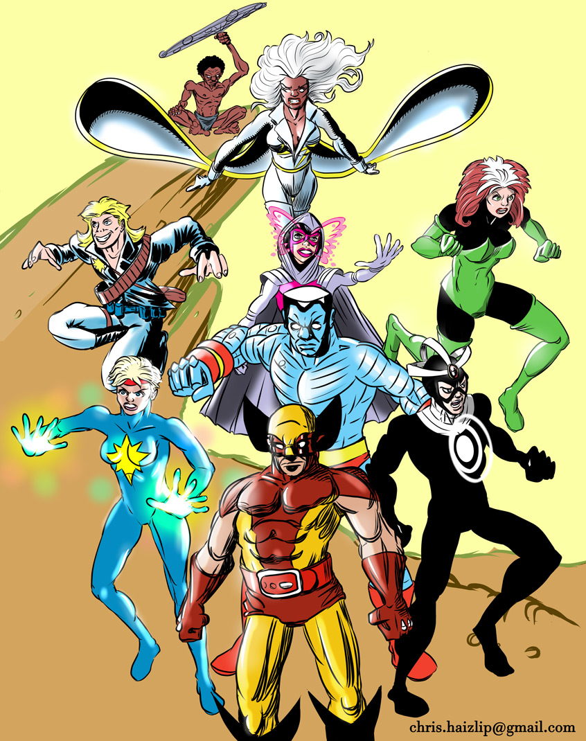 Chris Haizlip's Art: Another Outback X-Men