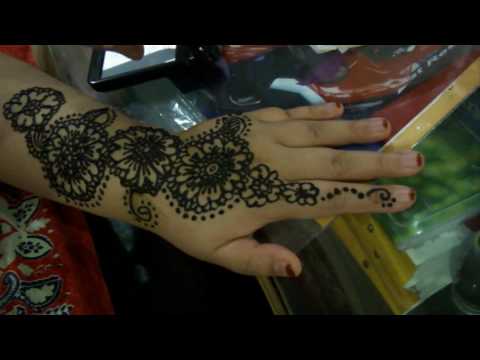 Mehndi 360: Round dot mehndi design