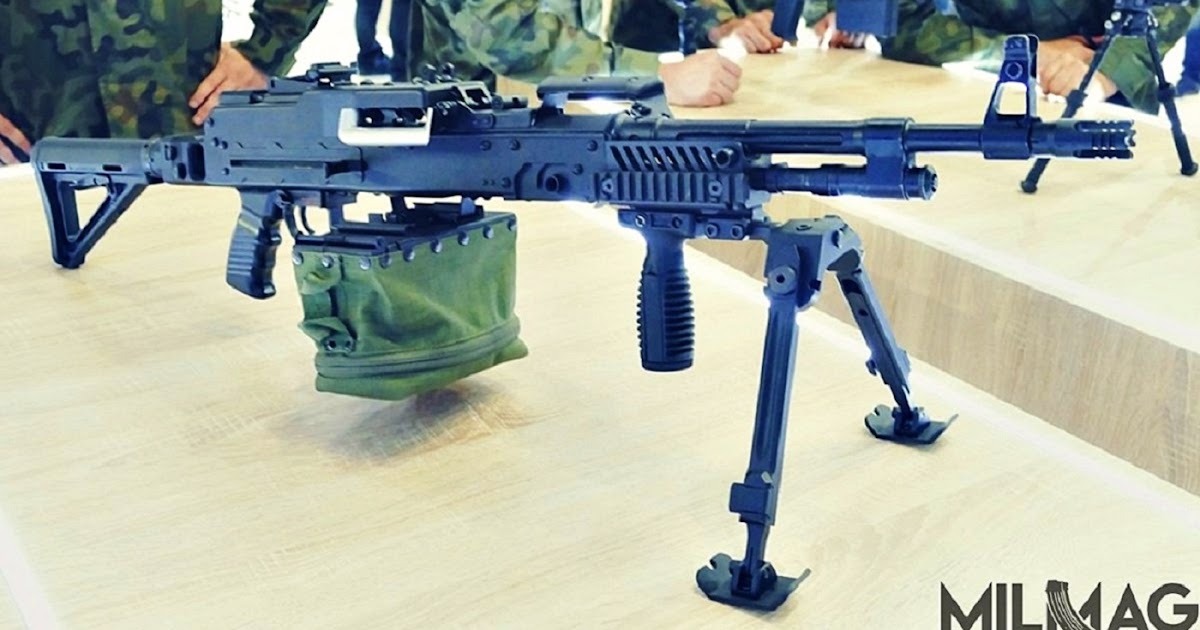Blog Antona: Polish version of PKM 7.62 x 51 mm (version short barrel).