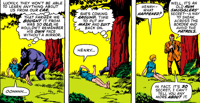 The Peerless Power of Comics!: "Beyond The Border Lurks Death!"