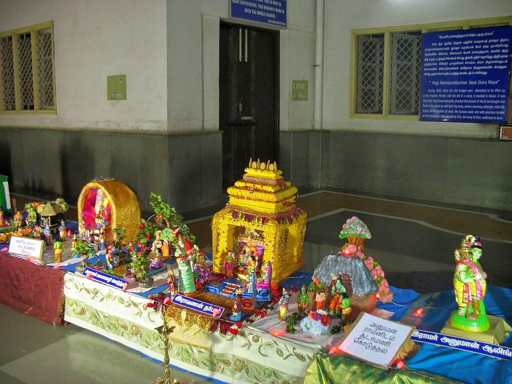 2014 Navaratri Kolu Display at Yogi Ramsuratkumar Ashram - ARUNACHALA GRACE