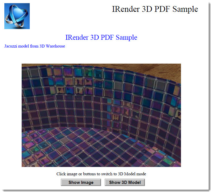 Render Plus Blog - SketchUp, AutoCAD and more...: 3D PDF and IRender ...