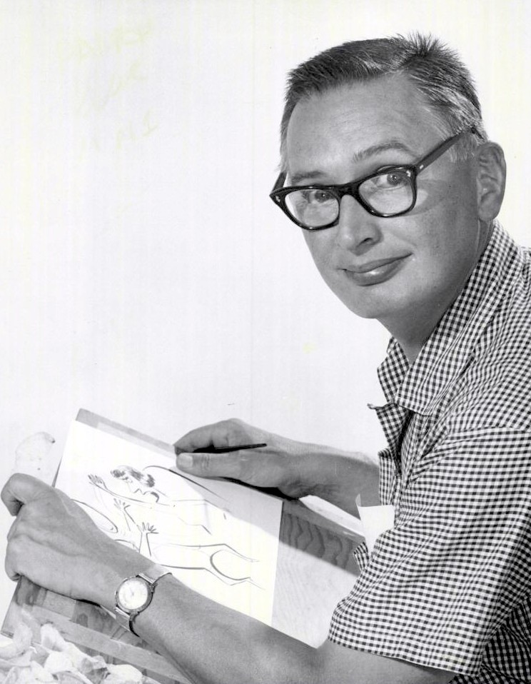 Mike Lynch Cartoons: Virgil "VIP" Partch: 1961 BIG GEORGE Tour Part 1