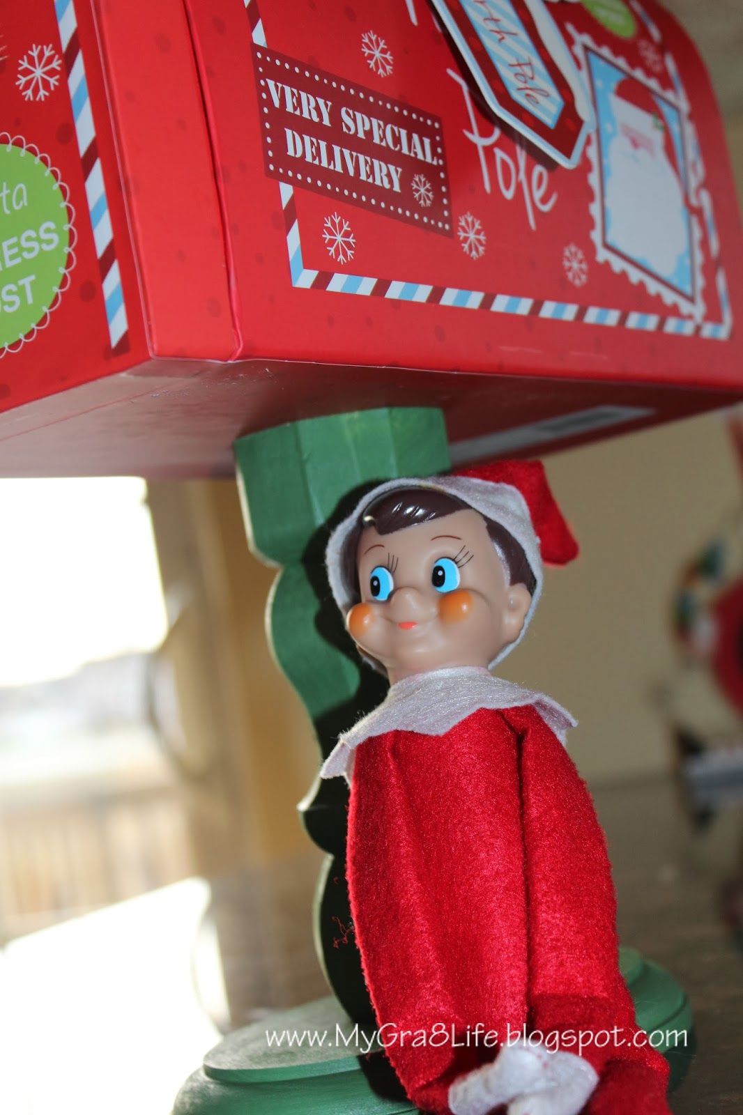 My Gra 8 Life: How to Create a Mailbox and Letter for Your Elf on the Shelf