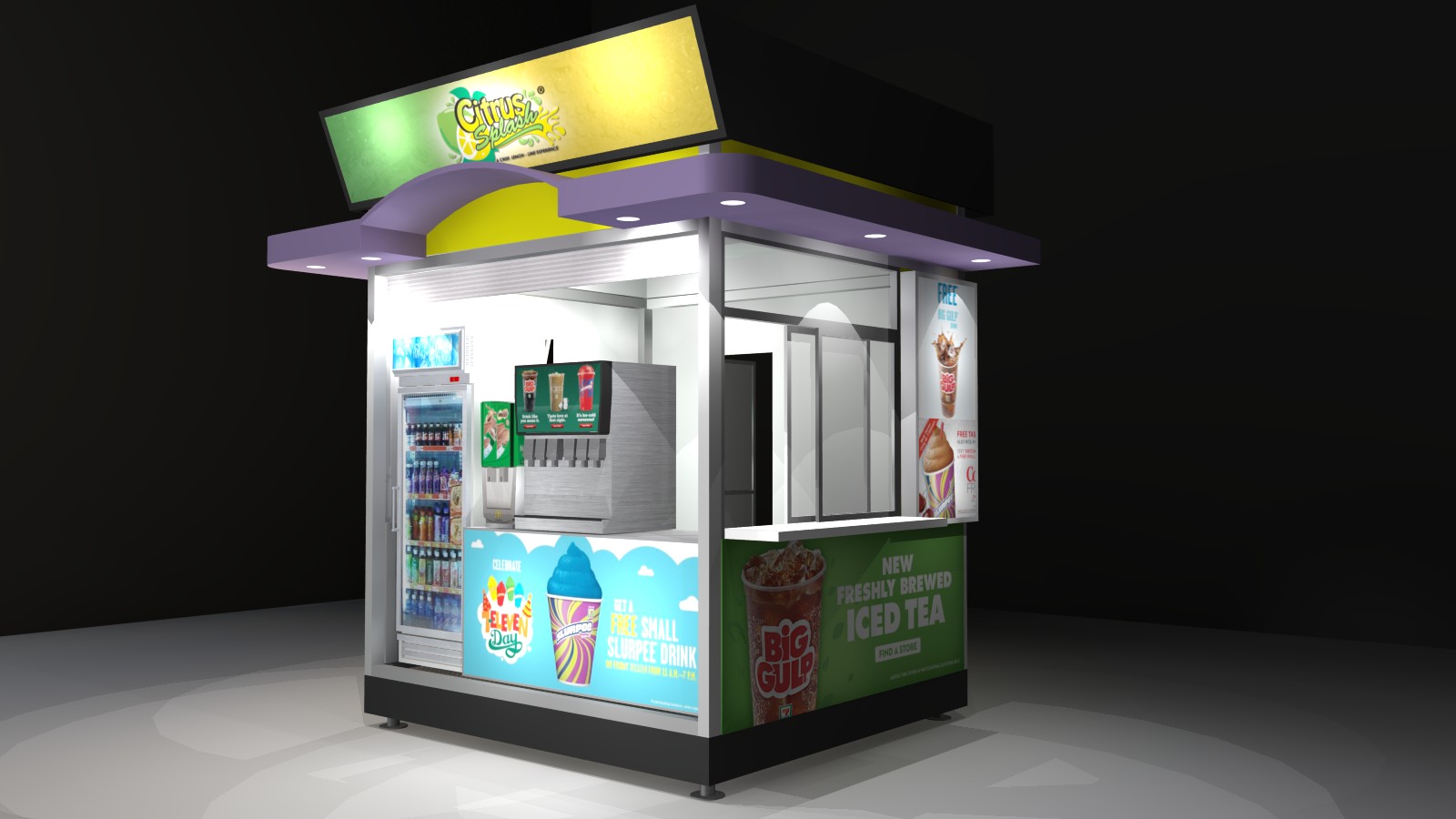 Outdoor Booth Minuman ( 2 x 2)