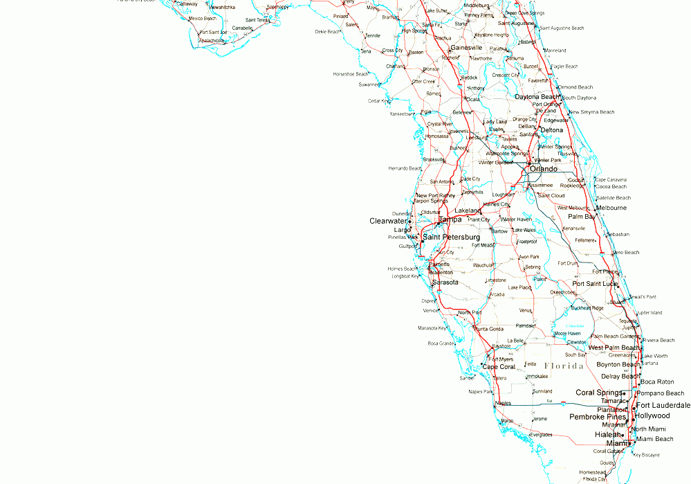 List Of Municipalities In Florida - Florida Cities Alphabetically