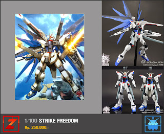 Jual Gundam Bootleg (non Bandai): Gundam Strike Freedom (Dragon Momoko ...