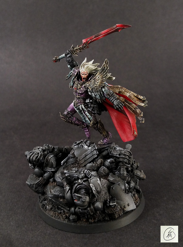 samson minis: Finished! Fulgrim, Primarch of the Emperor's Children