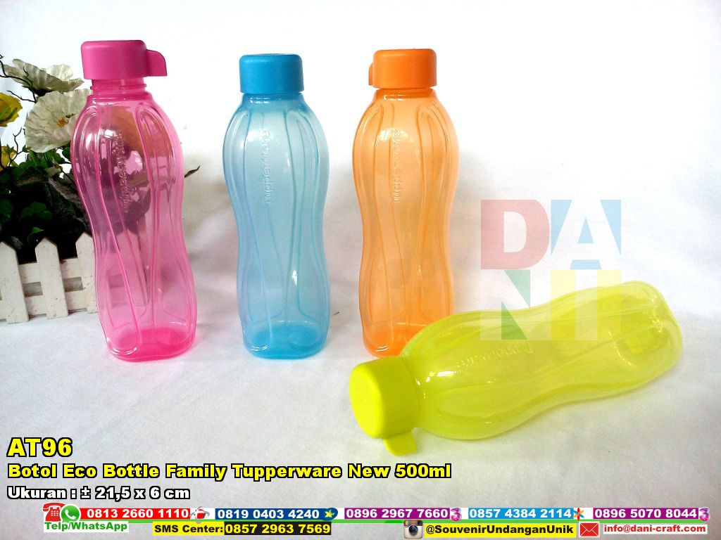 Botol Eco Bottle Family Tupperware New 500ml | Souvenir Pernikahan