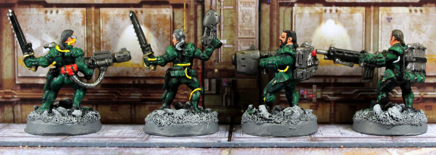 Vampifan's World of the Undead: Necromunda: House Van Saar Gangers 01