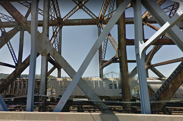 Industrial History: CSX/(C&O+L&N) 1929 and 1974 Bailey Bridges over ...