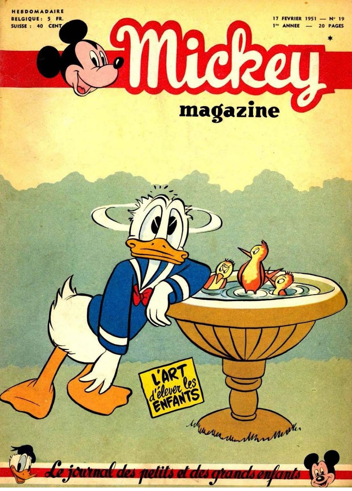 Le journal de Mickey: Mickey magazine 019