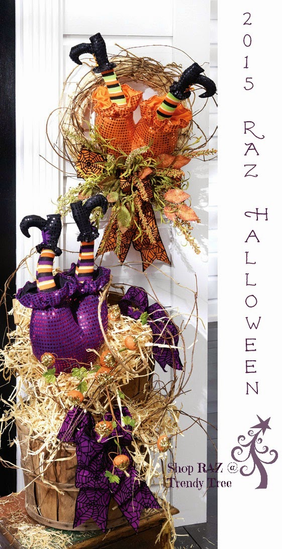 RAZ Halloween Decorations