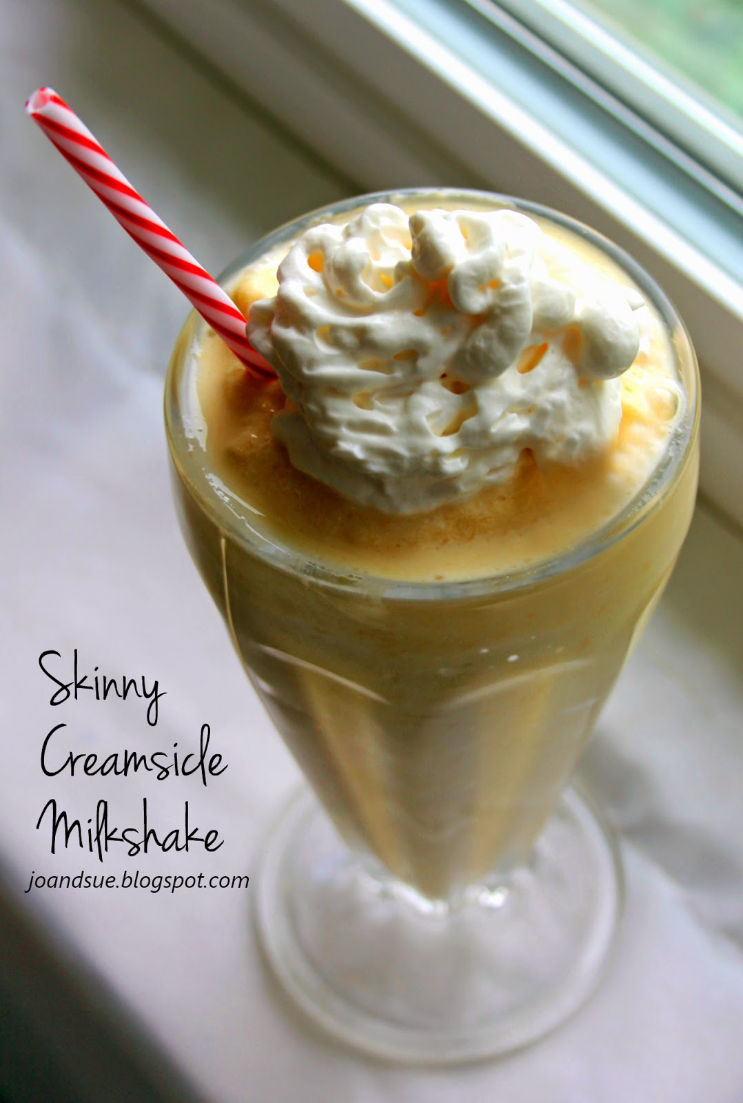 Jo and Sue: Skinny Creamsicle Milkshake
