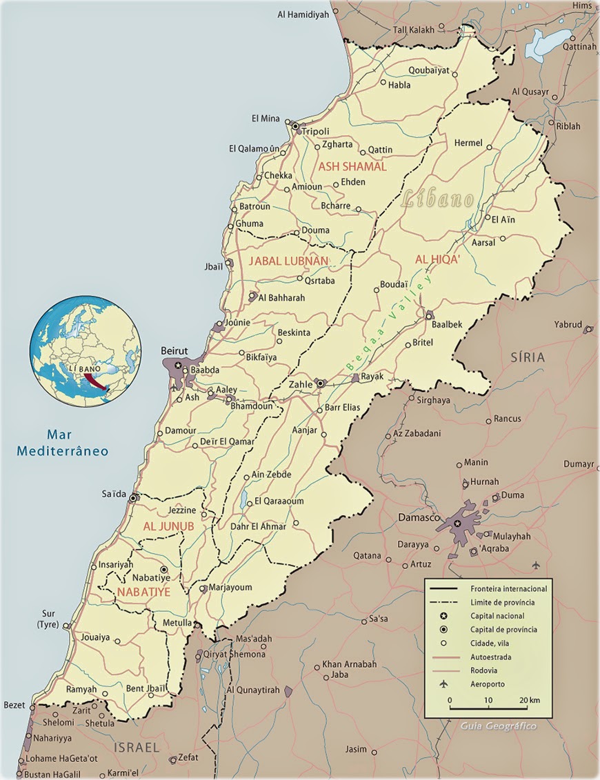 BLOG DO PROFESSOR MARCIANO DANTAS: LÍBANO: O PAÍS COM A MAIOR ...