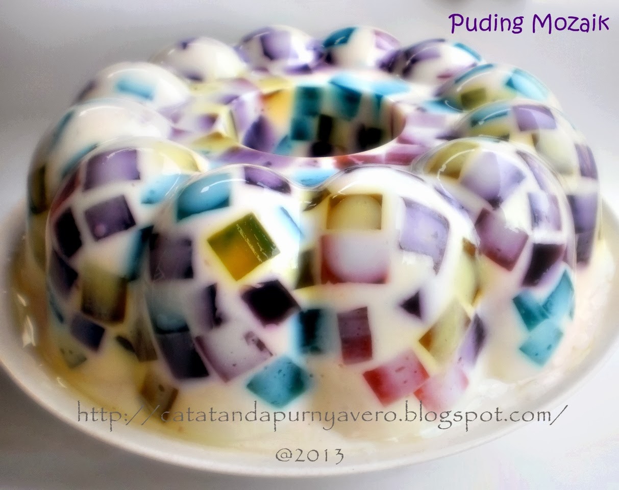 Catatan Dapur Vero: Puding Mozaik