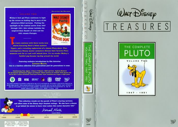 Disney Animazione: Walt Disney Treasures - The Complete Pluto (vol. 2 ...