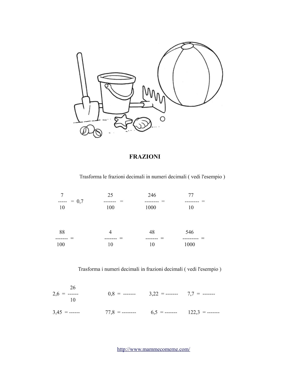 Schede Di Matematica Per La Divisione Di Quarta Elementare
