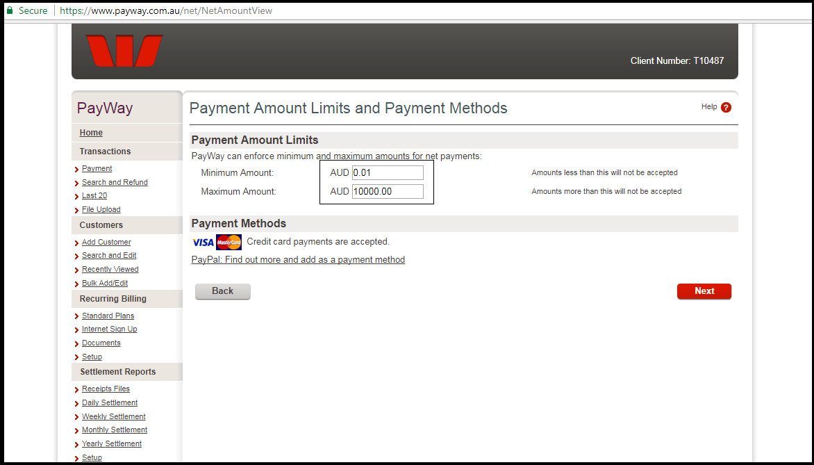 Code Samples: PayWay Payment GateWay | Hosted Payment Page Setup ...