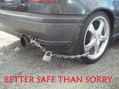 La Cultura del Inglés: TODAY'S IDIOM: BETTER SAFE THAN SORRY