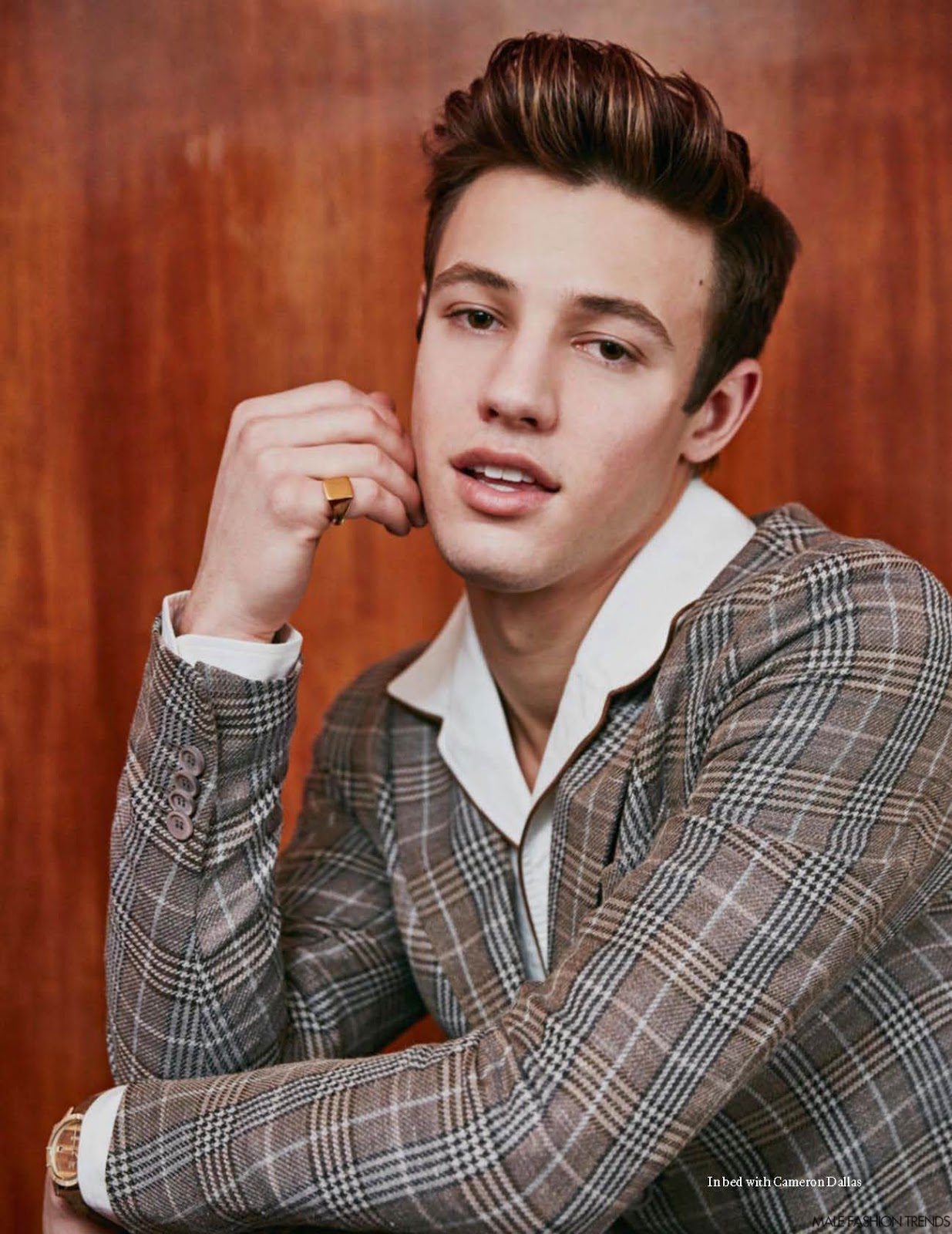 Cameron Dallas para Vogue Hommes Spring/Summer 2016 por Jack Pierson