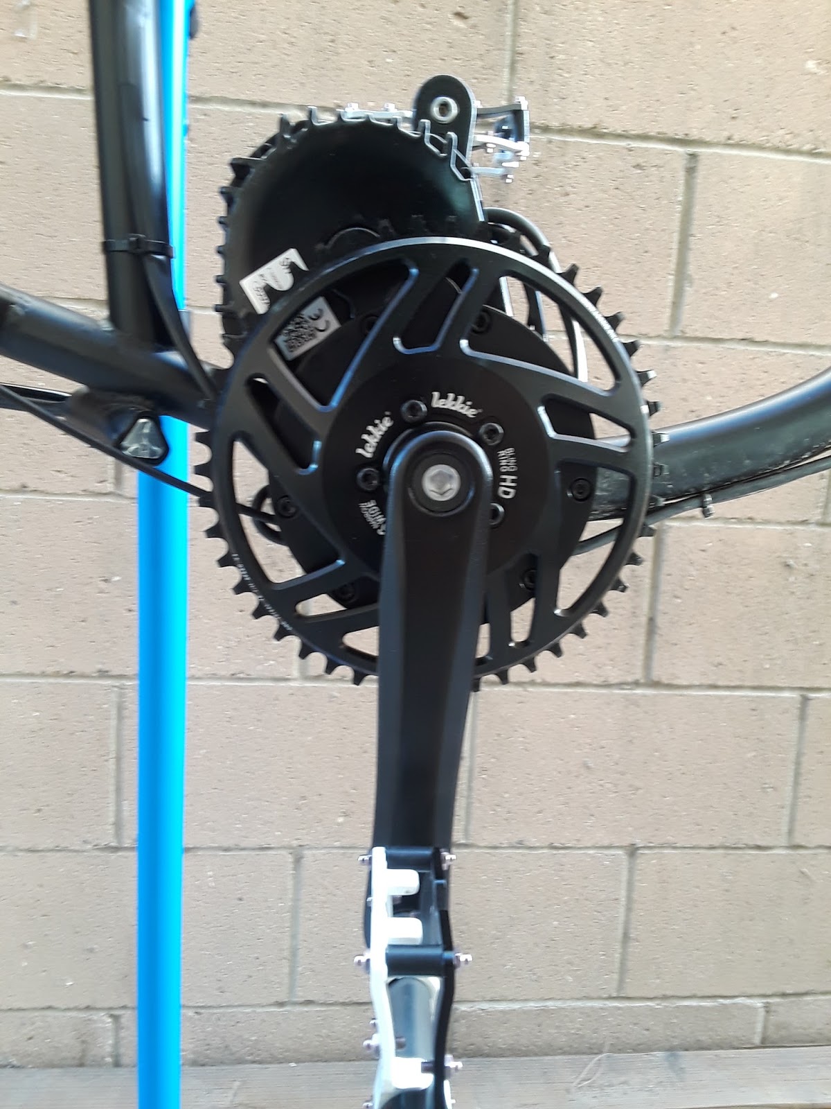 Duke's Moto Electric: BBSHD Mounted In Frame On In The Barrel Beach Cruiser