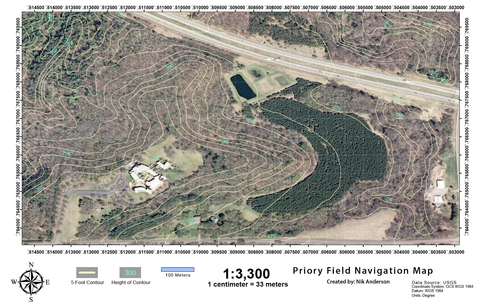 Geospatial Field Methods: Navigation Map Construction