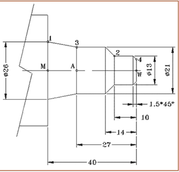 Programación CNC,ISO: EJERCICIOS DE PROGRAMACION BASICA
