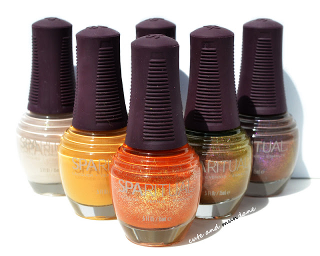 Cute and Mundane: SpaRitual Reflect nail lacquer collection review ...