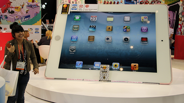 TEMPOS MODERNOS: Tablet gigante é um dos sucessos entre o público ...