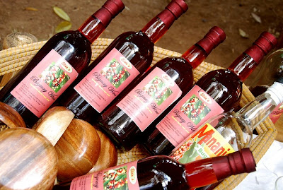Philippines Cuisine: Bignay Wine in Baguio