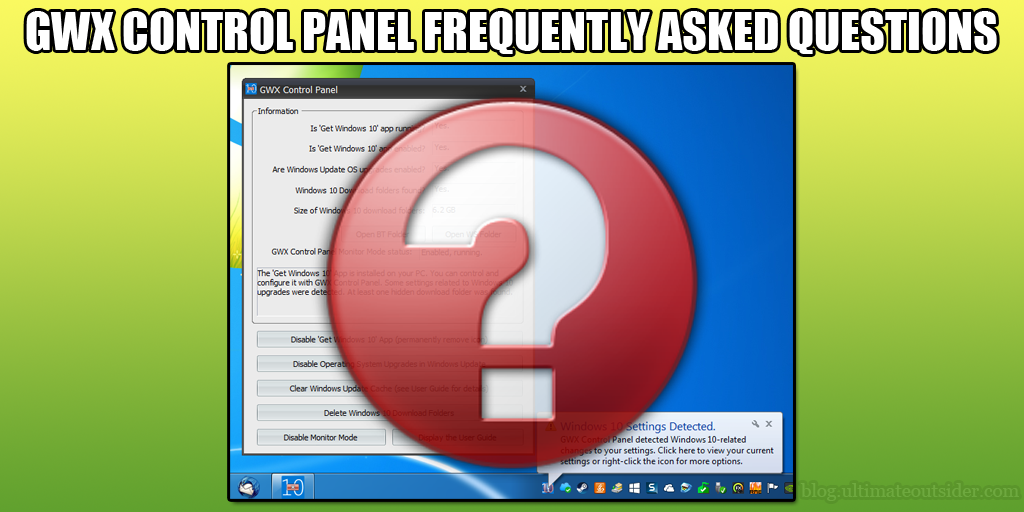 What Is Gwx Control Panel at Arnulfo Summey blog