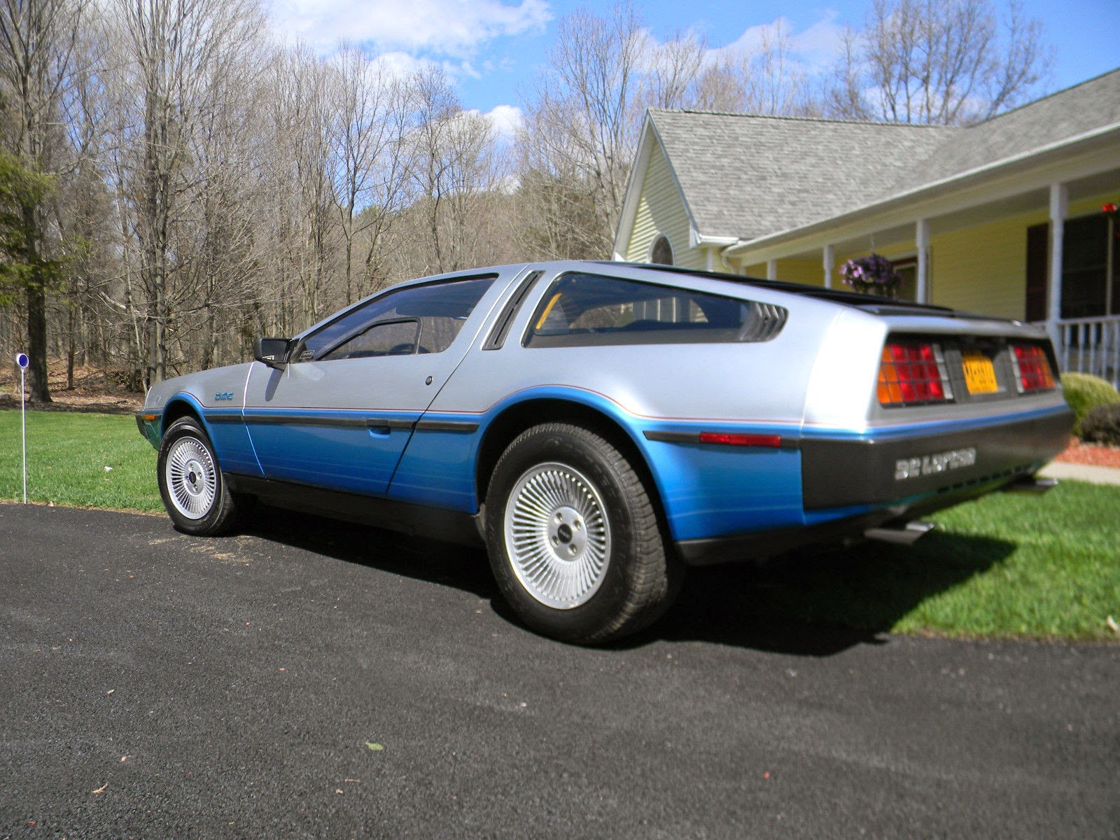 The DeLorean Dream: Beautiful in Blue! VIN 10496