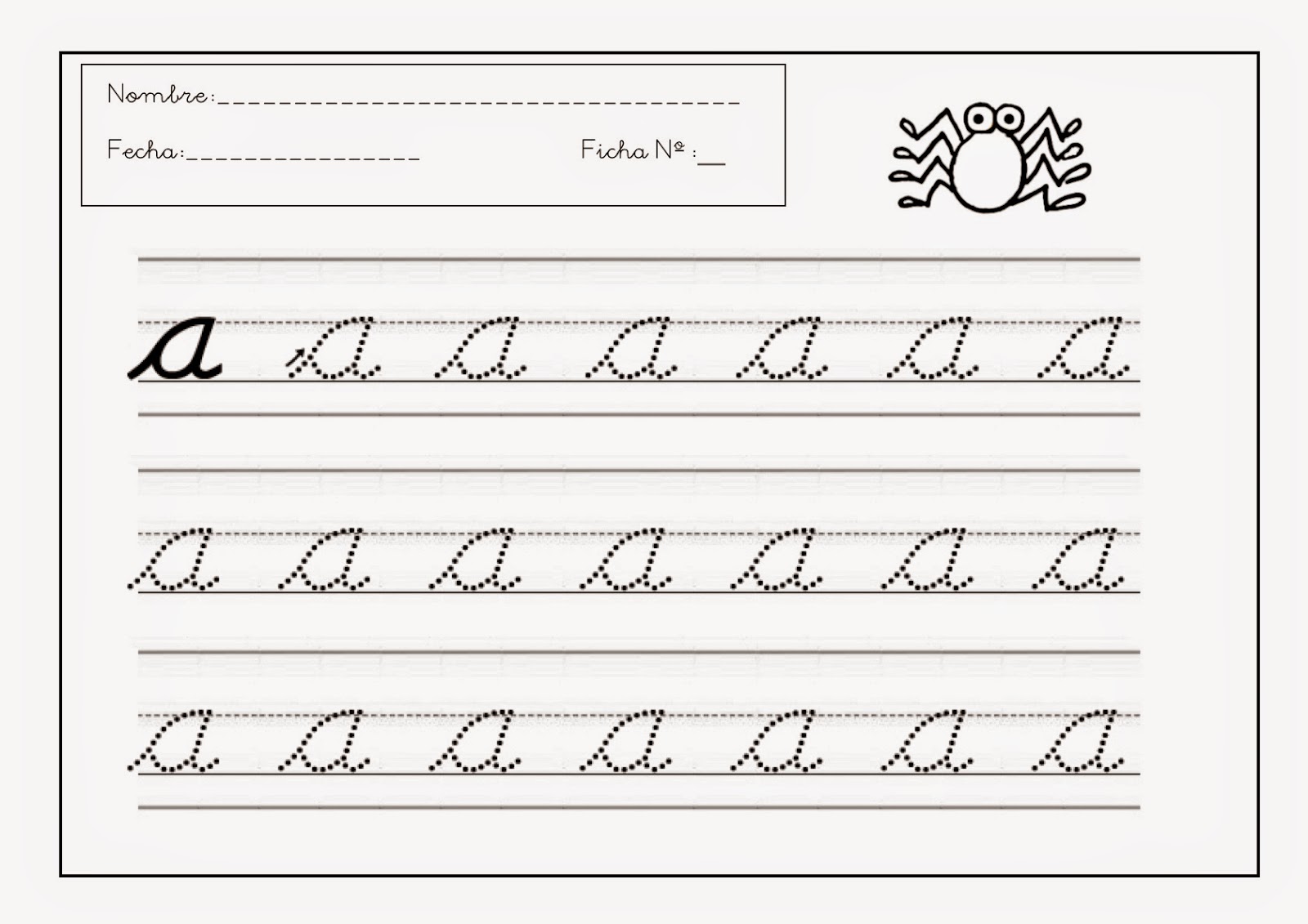 *MIS COSAS DE MAESTRA*: LA LETRA A