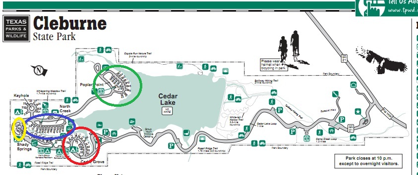 Watson Family's RV Journal: February 11-13, 2011 Cleburne State Park